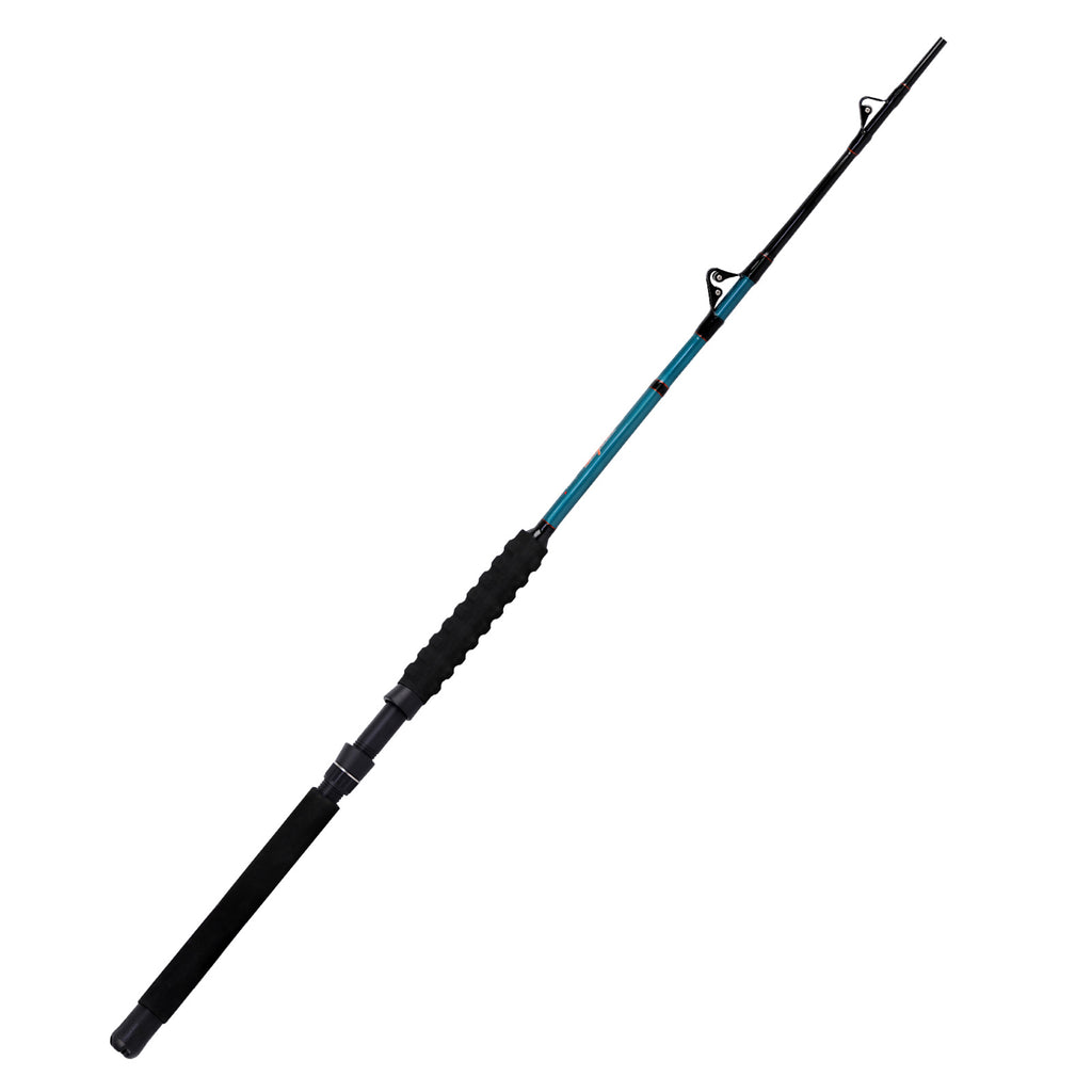 Fiblink 1-Piece Trolling Rod Saltwater Big Game Roller Rod Conventiona ...