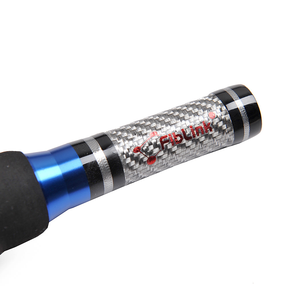 Fiblink 3-Piece Spinning Rod Heavy Spinning Fishing Rod Portable Fishi ...