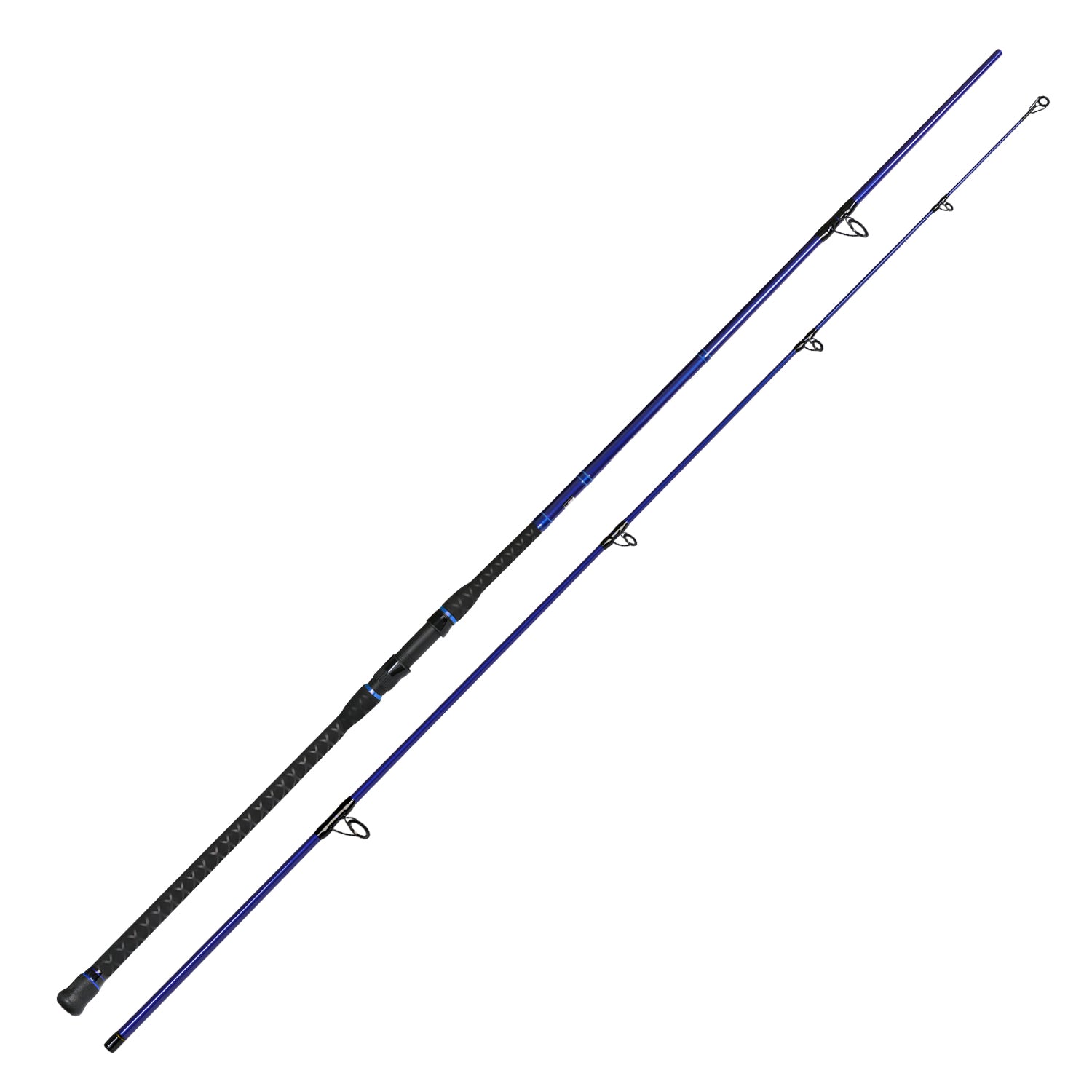 Fiblink Surf Spinning & Casting Fishing Rod Carbon Fiber Travel Fishin ...